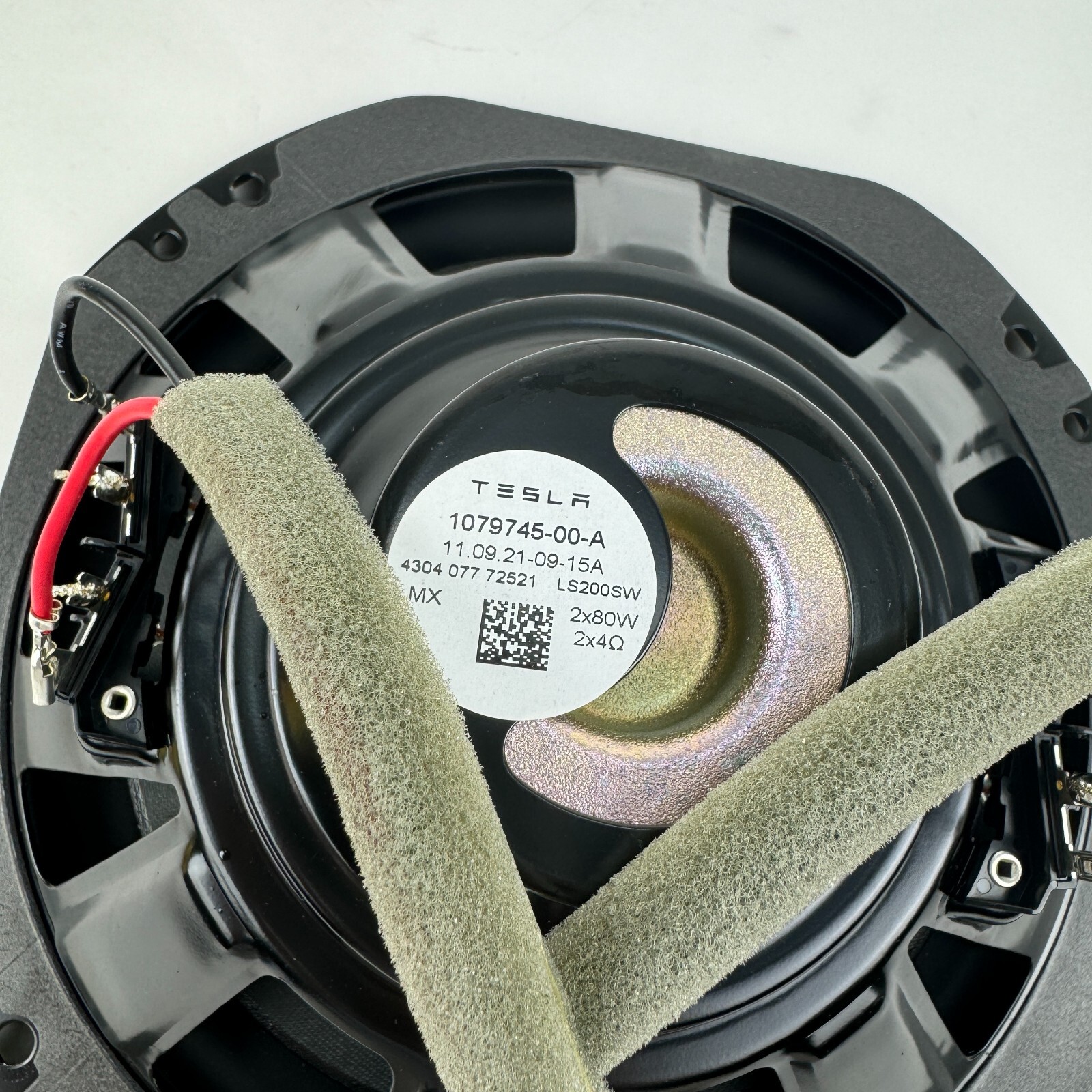 OEM 2017 - 2023 Tesla Model 3 Y Audio Rear Subwoofer Speaker Woofer ...