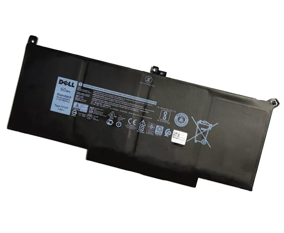 Genuine OEM F3YGT Battery For Dell Latitude 12 13 14 E7280 E7480 7480 ...