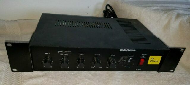 Bogen C60 Classic Series 60watt Amplifier for sale online | eBay