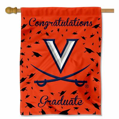 University of Virginia Graduation Gift Decorative Flag | eBay