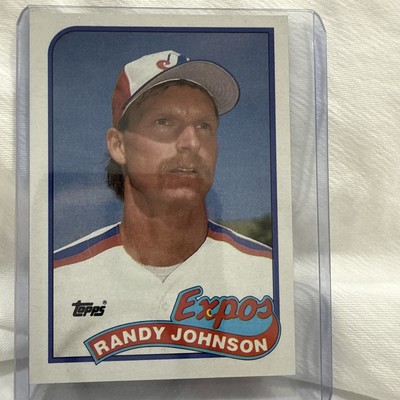 1989 Topps Randy Johnson ROOKIE #647 MINT | eBay