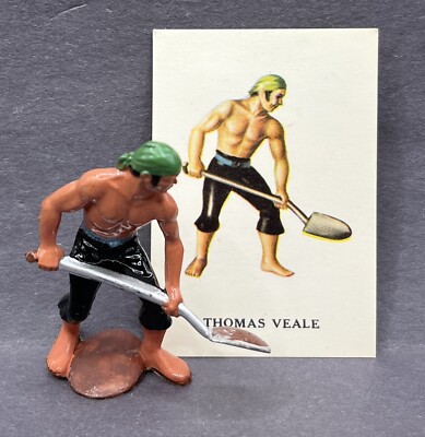 Marx Warriors of The World Thomas Veale Pirate Figure With Card | eBay