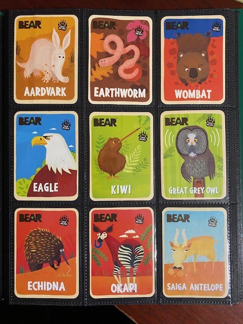 Bear Fruit Snack Animal Cards - Complete Your Set! | eBay