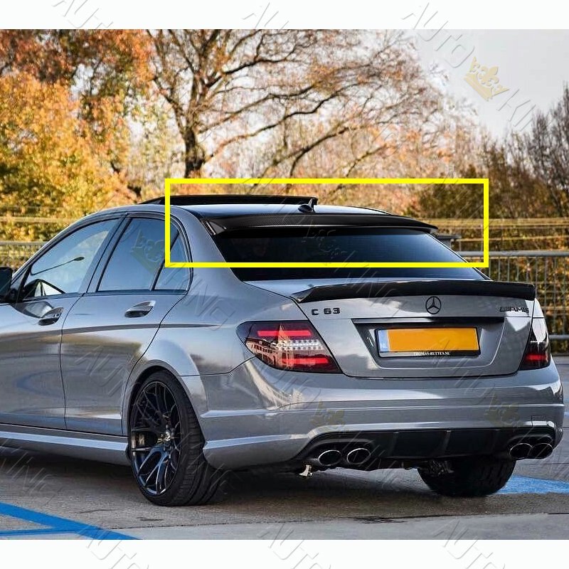 FIT 08-14 MERCEDES-BENZ C250 C300 C63 W204 CARBON FIBER WINDOW ROOF ...