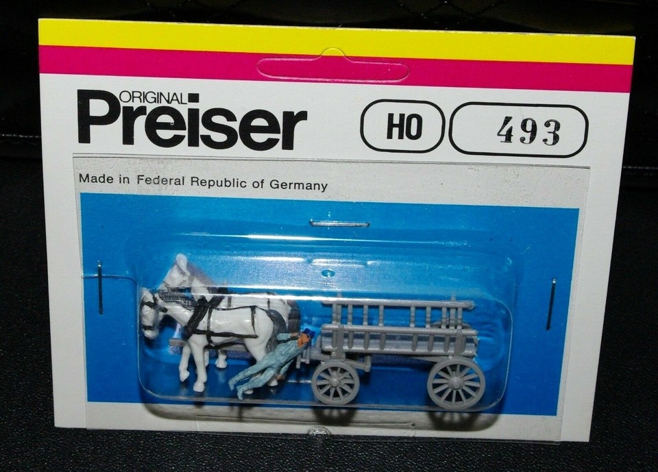 Preiser, Vintage, NiB, HO scale Farm & Trades Wagons, Items 471, 474 ...