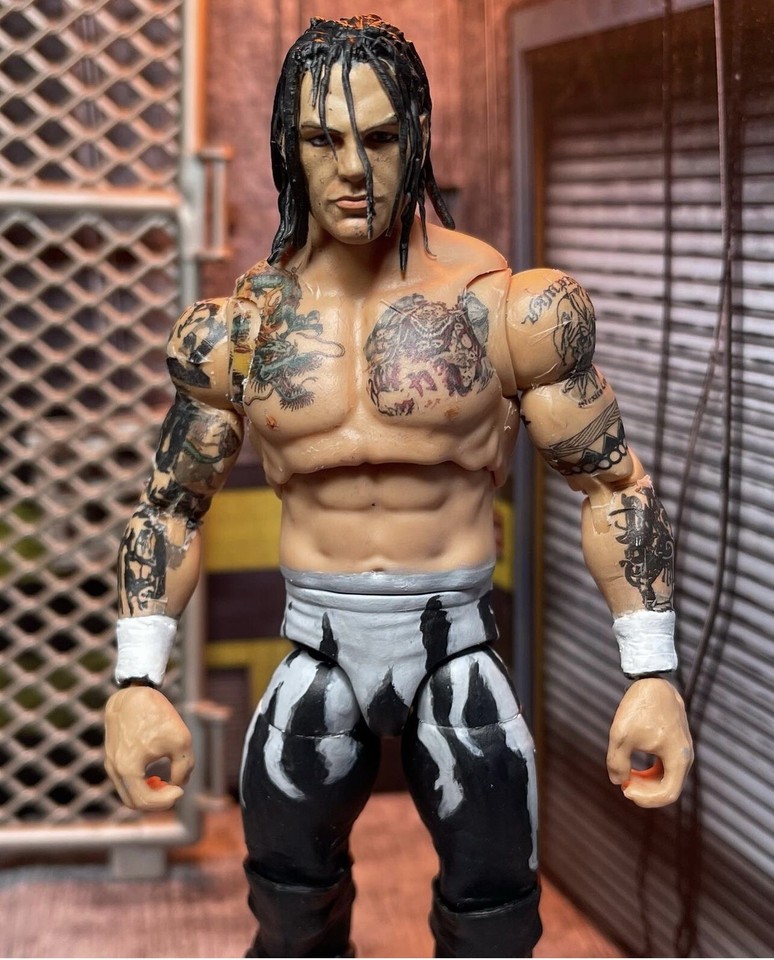 WWE Vampiro WCW Custom Ultimate Edition Figure | eBay