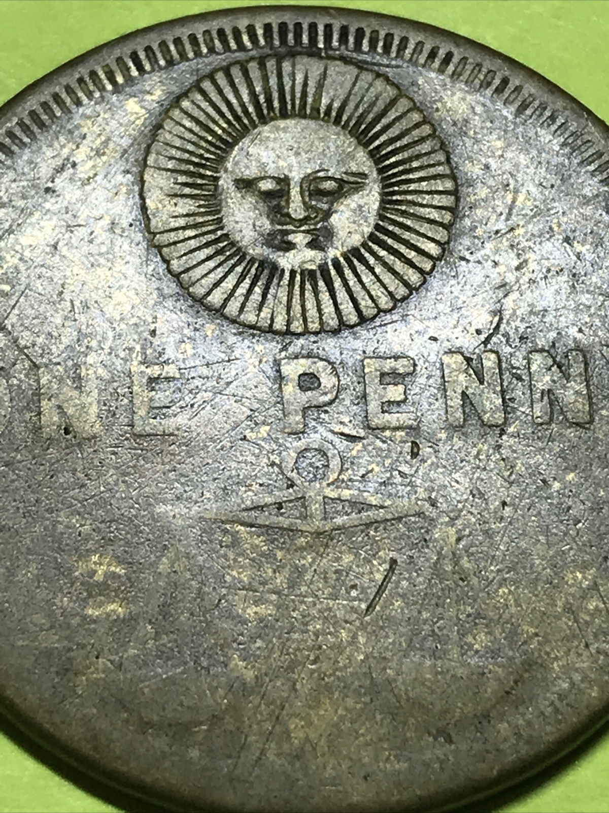 WOODMEN OF THE WORLD DUM TACET CLAMAT ONE PENNY COIN TOKEN MEDAL | eBay