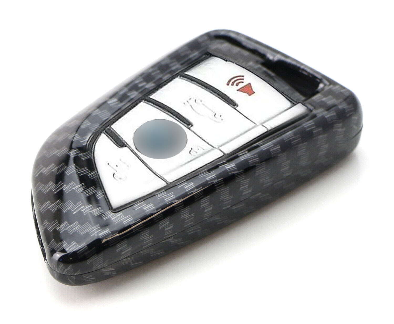 Exact Fit Carbon Fiber Smart Key Fob Shell Cover For BMW X1 X4 X5 X6 5 ...