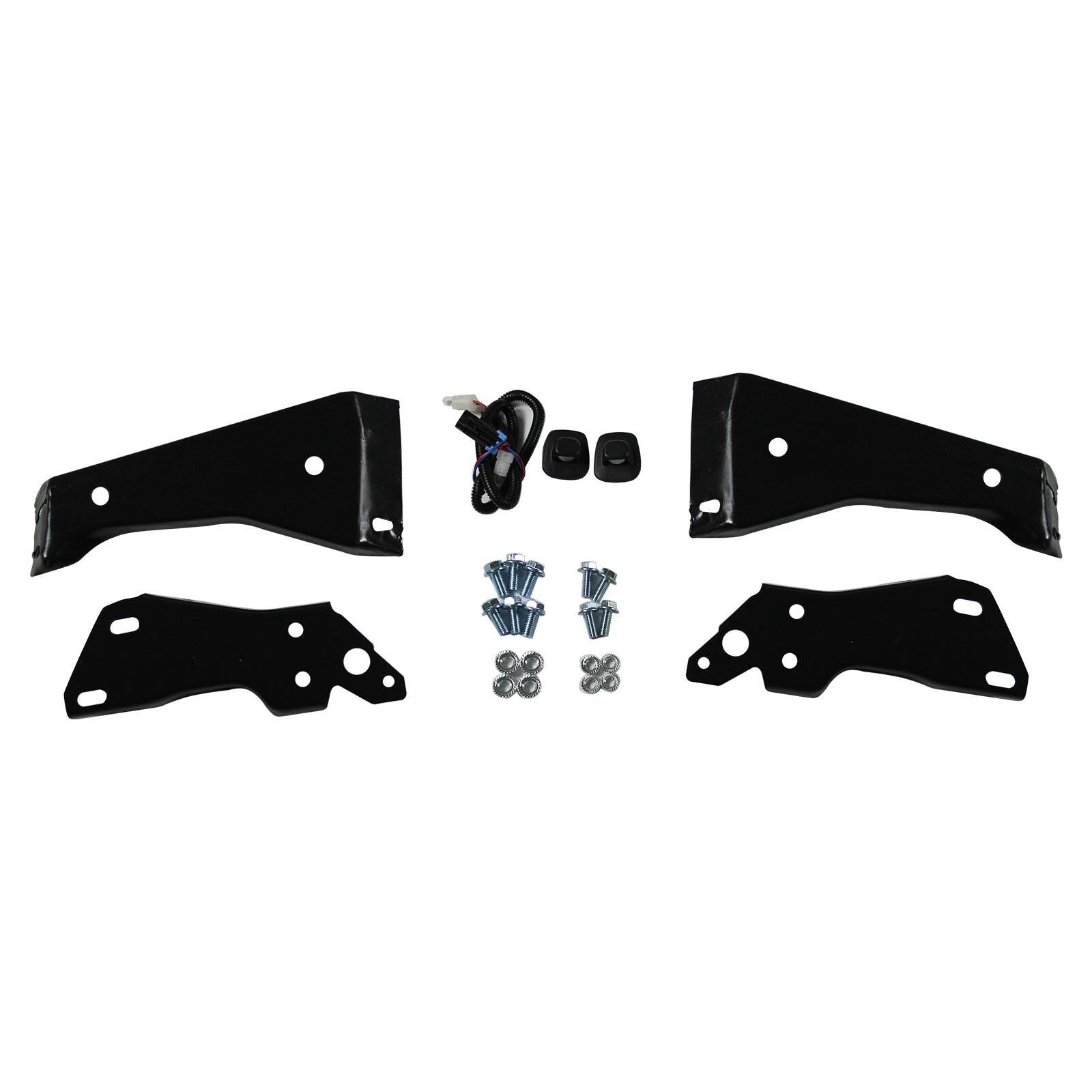 Black Rear Bumper for 1988-2000 Chevrolet C/K C1500 C2500 K1500 K2500 ...