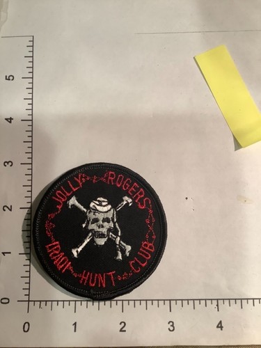 US.NAVY JOLLY RODGERS IRAQI HUNT CLUB SQUADRON PATCH | eBay