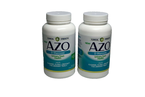 Azo D Mannose Urinary Tract Health 120 Capsules Exp 07/2026 Qty 2 | eBay