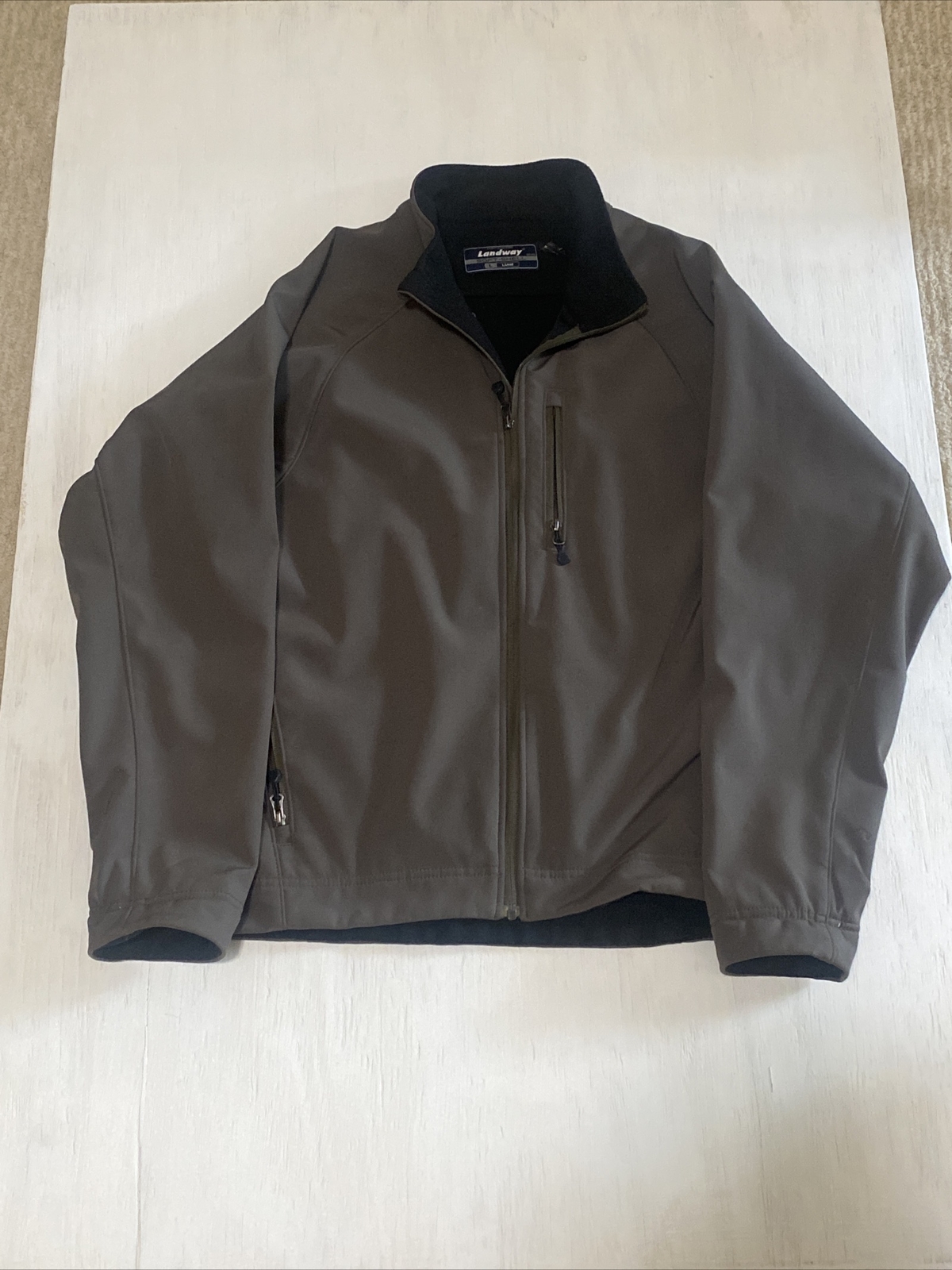 Volkswagen Jacket Landway Soft Shell Mens Sz L Full Z… - Gem