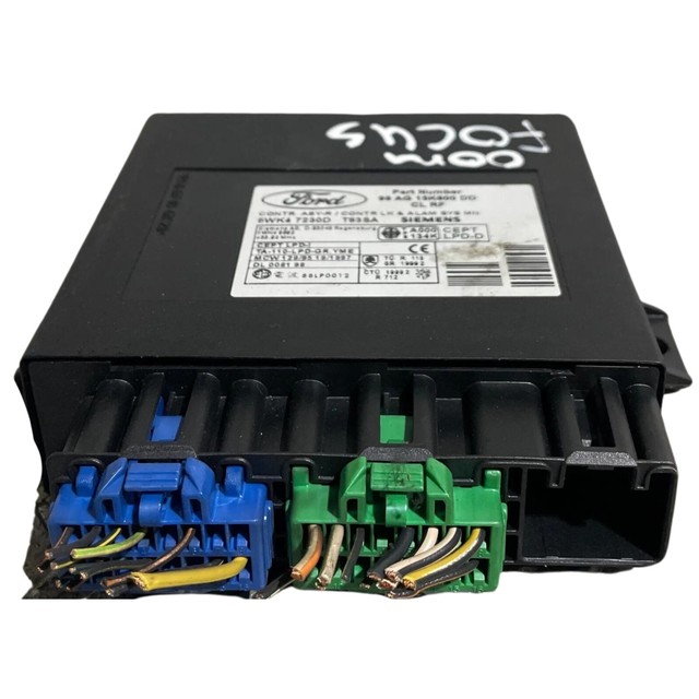 00 01 02 03 04 Ford Focus Alarm Anti-Theft Keyless Entry Module 98 AG ...