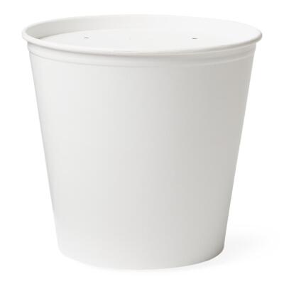 Disposable Paper Bucket And Lid Combo, 170 Oz., Case of 150 | eBay