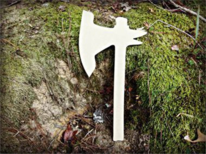 Wooden Hatchet Cutout, Wood Hatchet Shape, Wall Art, Paintable Craft ...