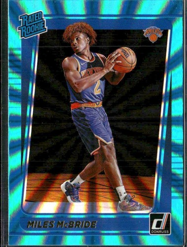 2021-22 Donruss Miles McBride Holo Teal Laser #224 | eBay