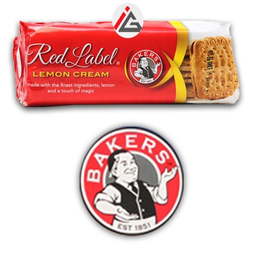 Bakers Red Label Lemon Creams Biscuits 200gm | eBay