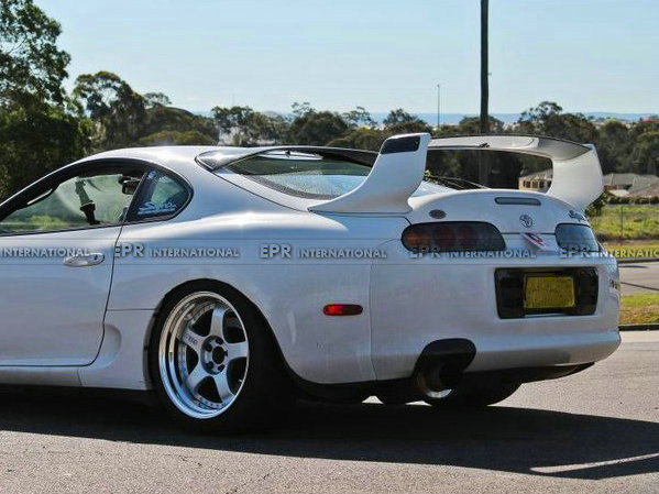 TRD Style Carbon Fiber Rear Trunk Spoiler Wing Lip Bodykits For Toyota ...