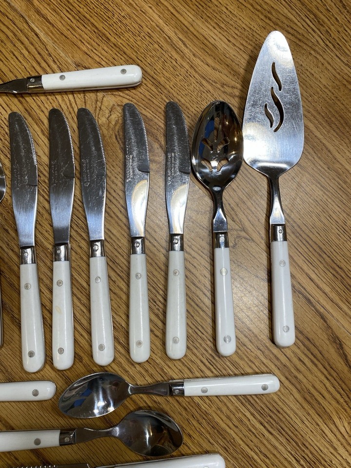 VTG WF Washington Forge MARDI GRAS Flatware Stainless Korea 17 Pieces ...