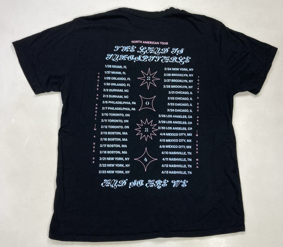 Mitski Tour 2024 Graphic T-shirt Men XL Black Music | eBay