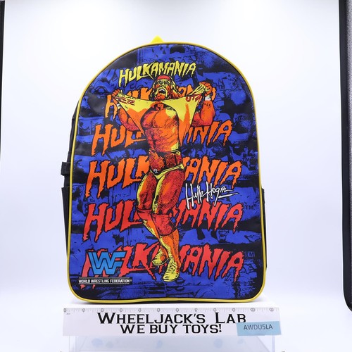 Hulk Hogan Hulkamania WWF Wrestling Kid's Backpack Bag 1991 Titan ...