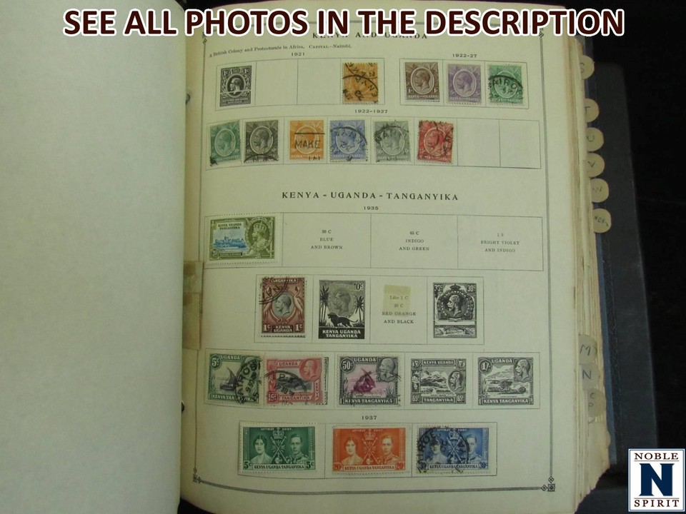 NobleSpirit } Early Scott International "K-Z" Stamp Album | eBay