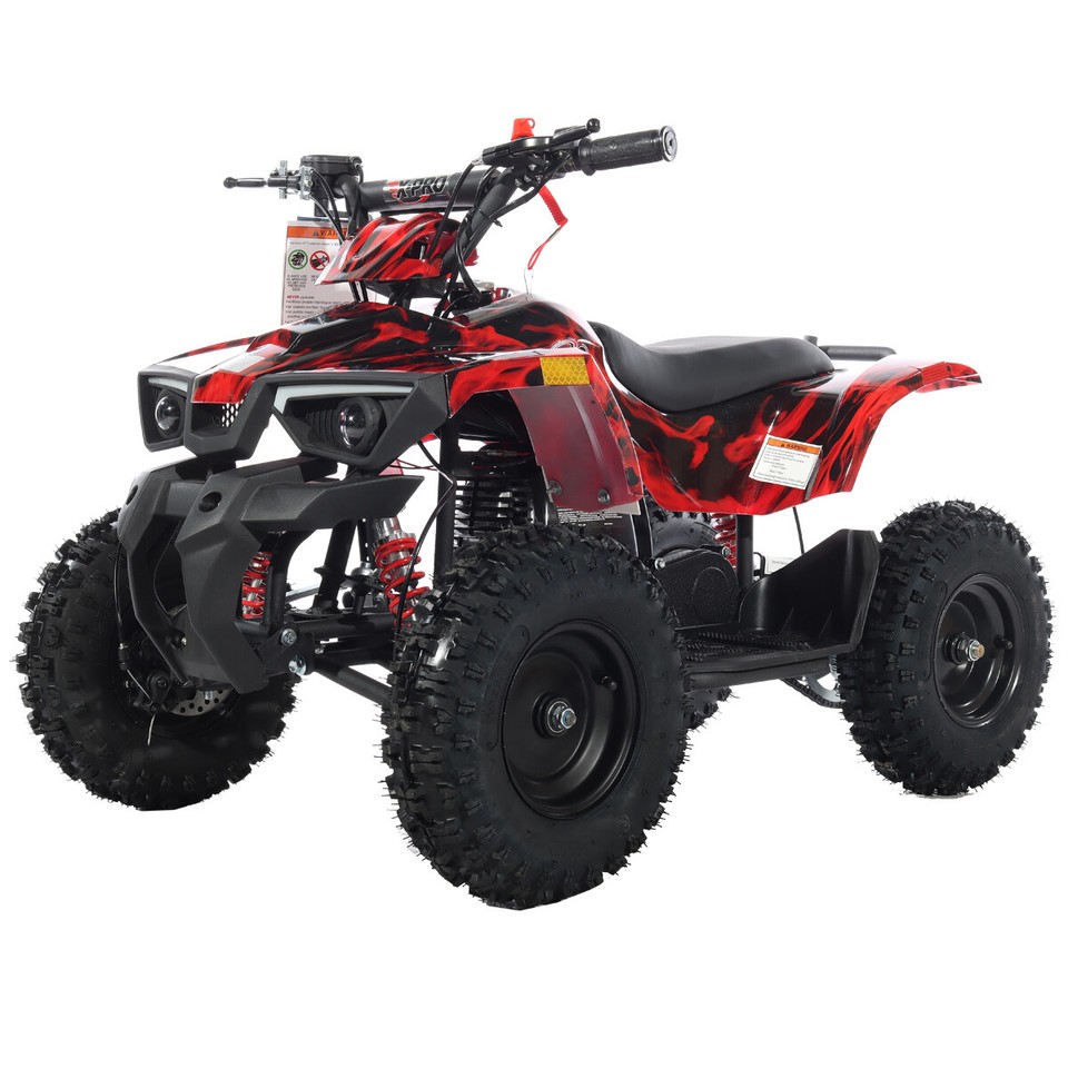 X-PRO Bolt 40cc Kids ATV 4 Stroke Mini Quad Kid 4 Wheeler Pull Start ...