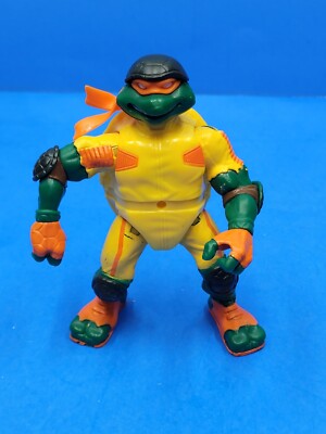 TMNT Teenage Mutant Ninja Turtles Thrashin Mike Michelangelo 5” Figure ...