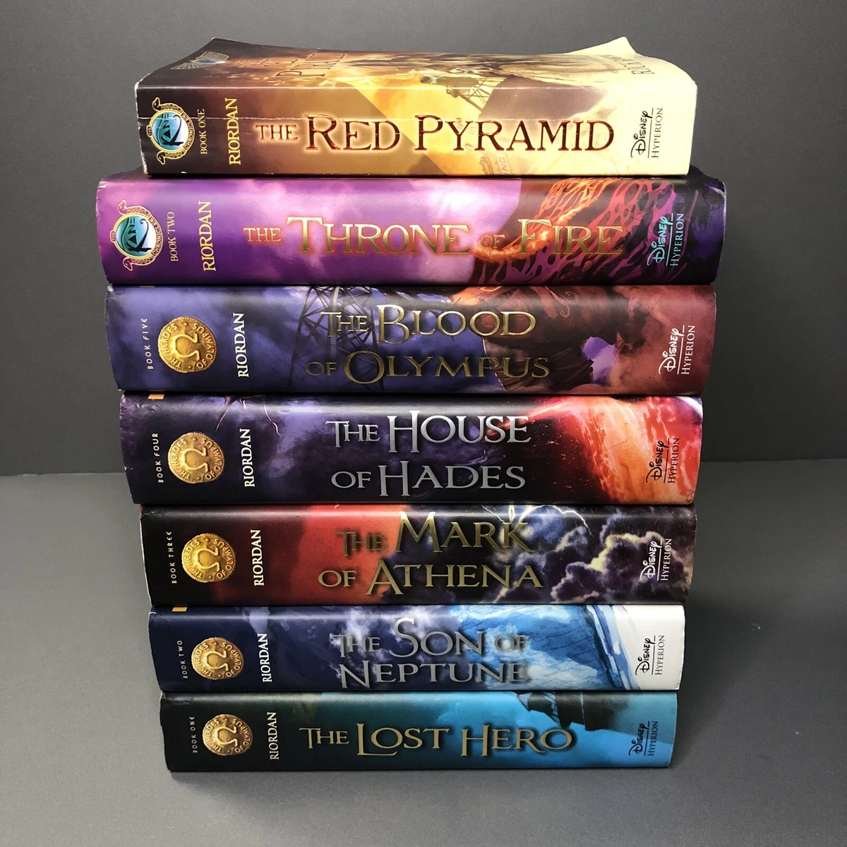Heroes Of Olympus Books Series