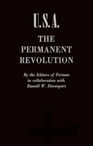 U. S. A. , the Permanent Revolution by Not Available (1980, Hardcover ...