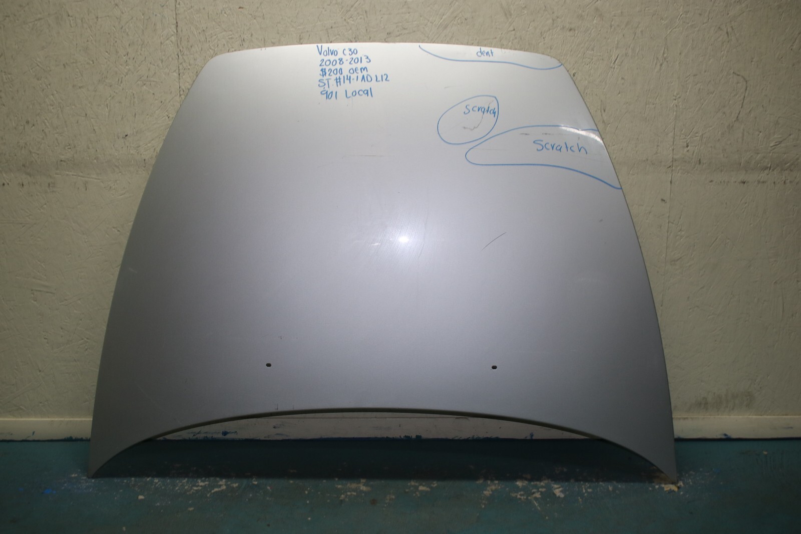 2008-2013 Volvo C30 Front Hood OEM | Genuine OEM | Hood Panel
