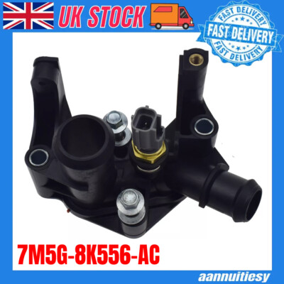 Engine Coolant Water Outlet Thermostat Housing 7M5G8K556AC For Ford ...