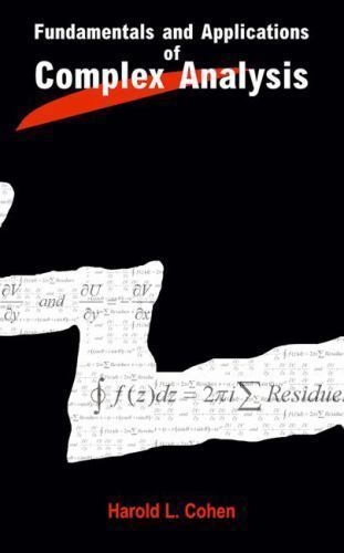 Fundamentals and Applications of Complex Analysis by Harold Cohen (2003, Hardcover) for sale ...