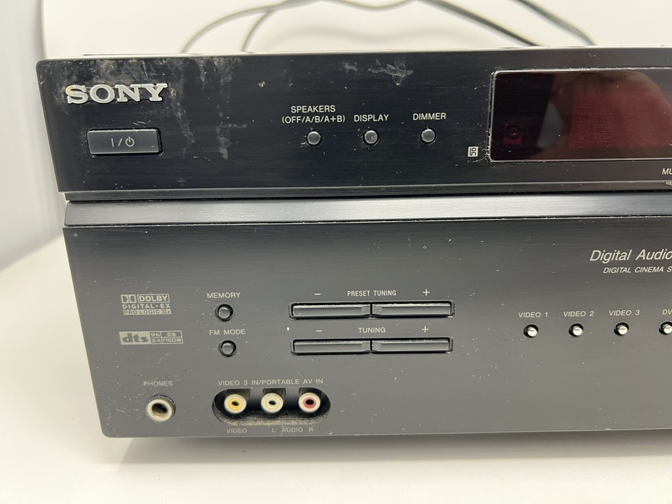 SONY STR-DE598 ~ 6.1 Ch AV Receiver AM/FM Stereo System | eBay