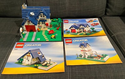 Lego 5891 Apple Tree House Creator (100% complete with instructions) | eBay