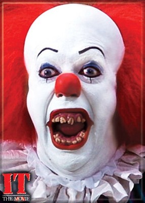 Stephen King's It The Movie 1990 Pennywise Teeth Image Refrigerator ...