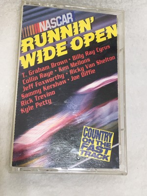 NASCAR - Runnin' Wide Open (CASSETTE TAPE, 1995) Minimal Use ...