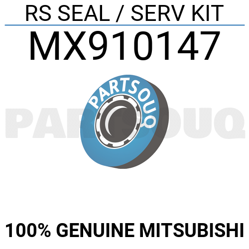 MX910147 Genuine Mitsubishi RS SEAL / SERV KIT | eBay