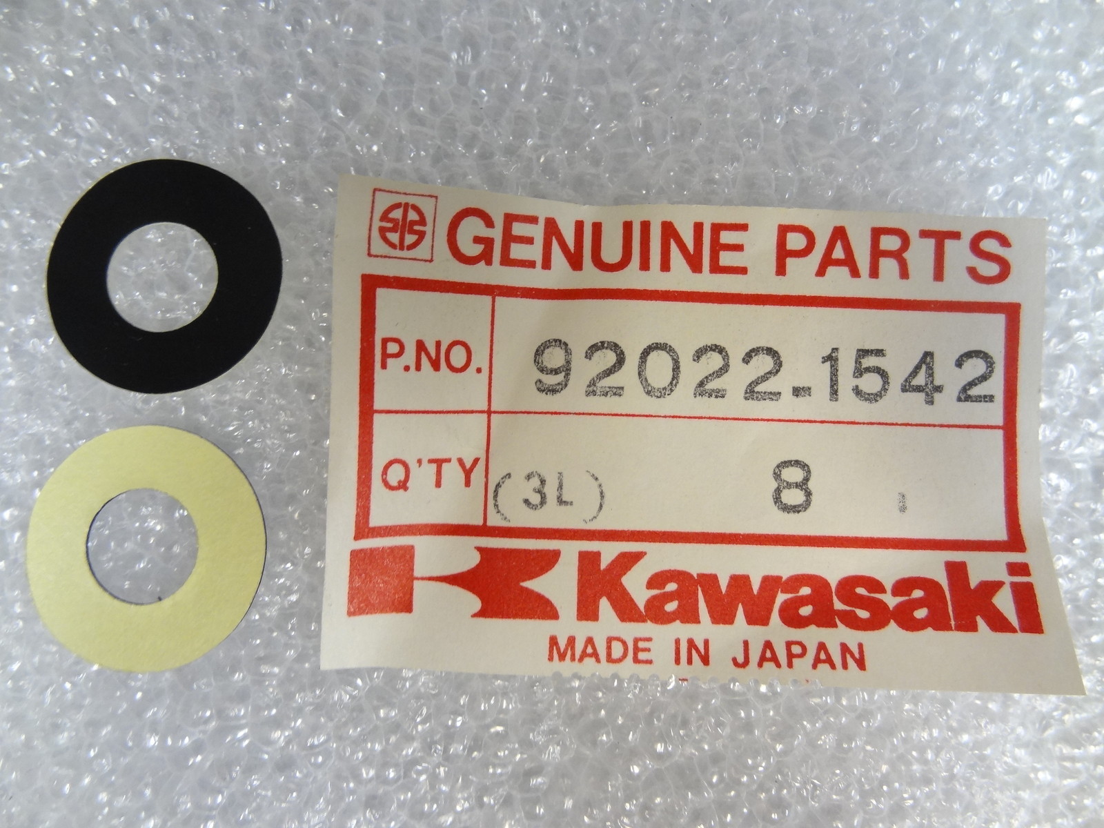 Kawasaki NOS NEW 92022-1542 Washer 8.5x20x.1 (2) ZX ZX750 GPz | eBay