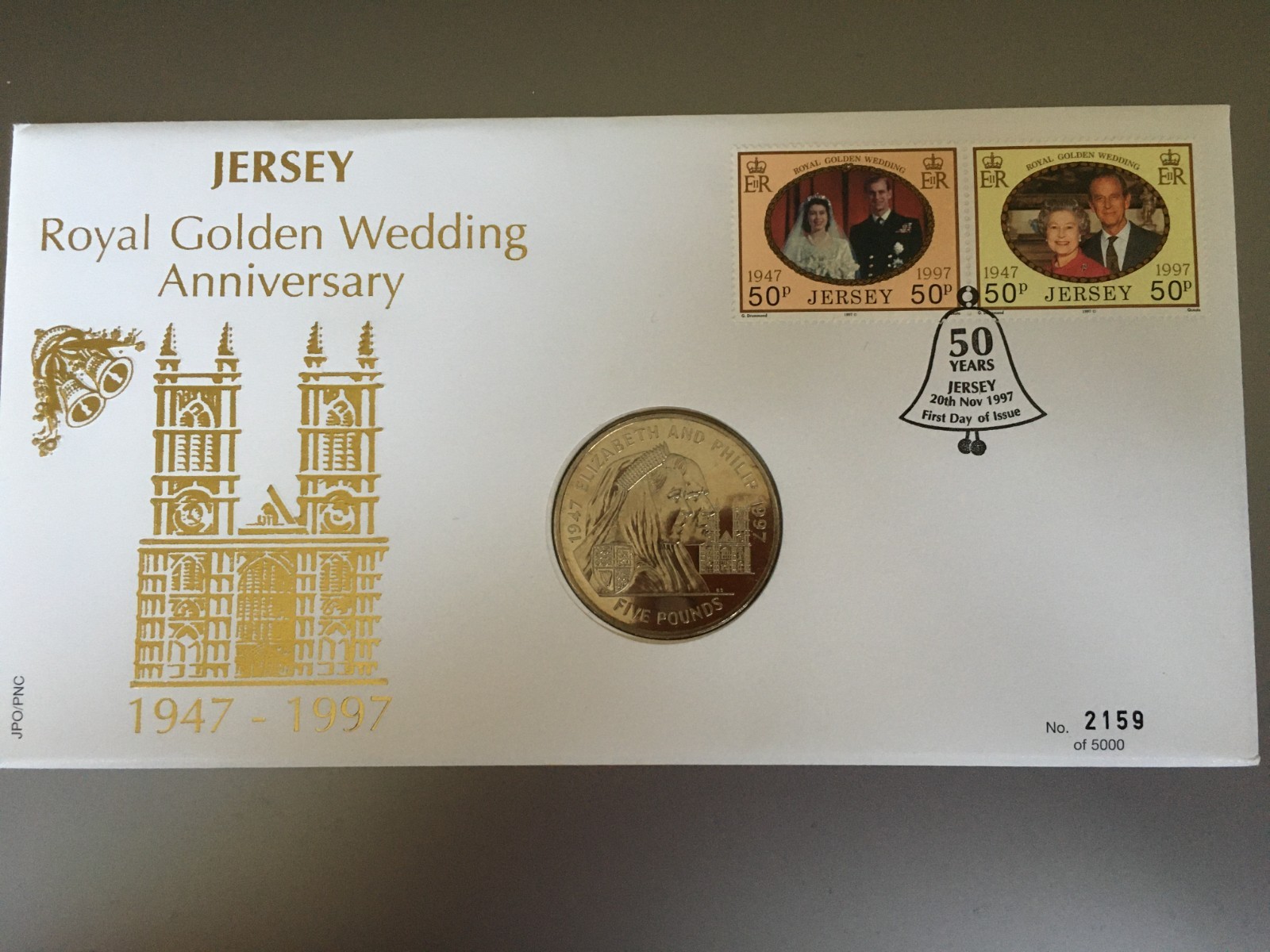 GB STAMPS SOUVENIR COVER CONTAINING MINT COIN COVER NUMBER 5428 | eBay