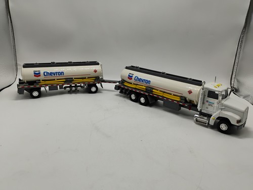 21" Long Chevron Gas Tanker Truck & Trailer | eBay