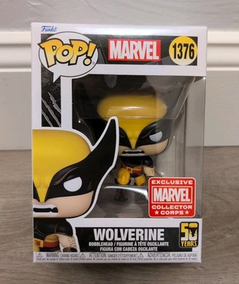 Funko Pop! Wolverine 50 Years #1376 Marvel Collector Corps Exclusive | eBay