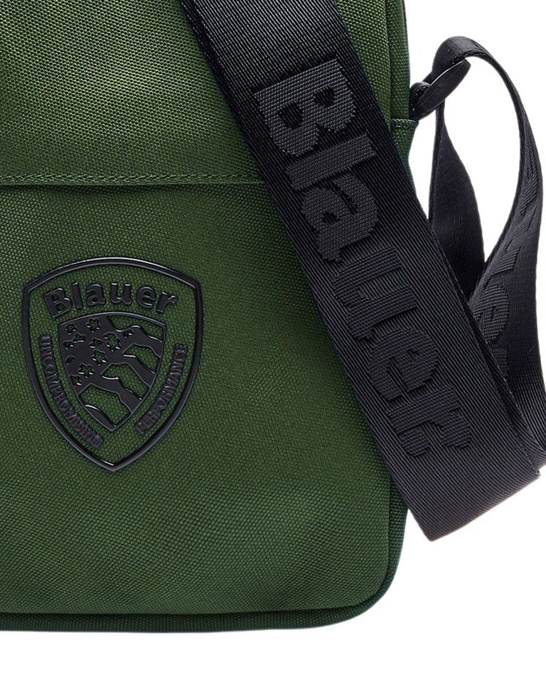 Crossbody Bag Blauer Men Crossbody Bag Man Polyester Green | eBay