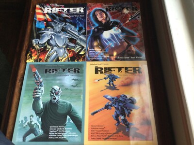 RIFTER PALLADIUM BOOKS - RPG BOOK LOT OF 4 - Issues 18-21 | eBay