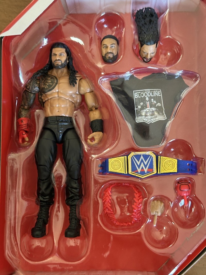 Mattel WWE Ultimate Edition Wave 14 Roman Reigns Bloodline Action ...