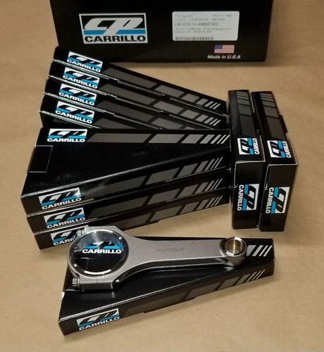 Carrillo 7485 Pro H-Beam Rods for Lamborghini Gallardo 5.0L CARR Rod ...