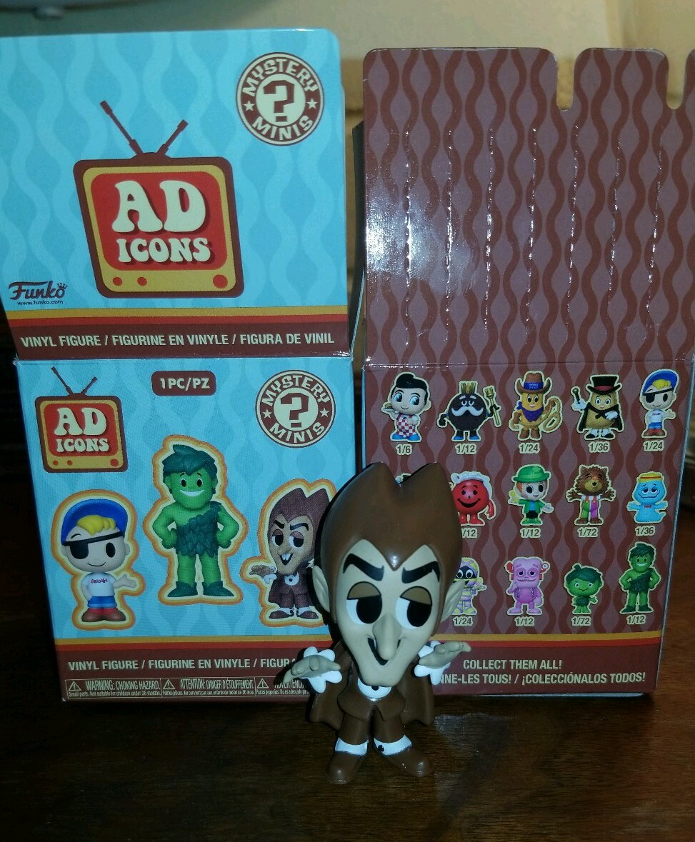 COUNT CHOCULA Funko Ad Icons Mystery Mini Vinyl Figure 1/6 | eBay
