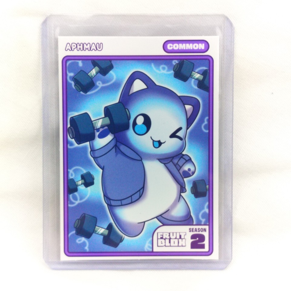 Pierce Cat Aphmau Season 2 Fruit Blox Trading Card TCG CCG VIDCON 2024 ...