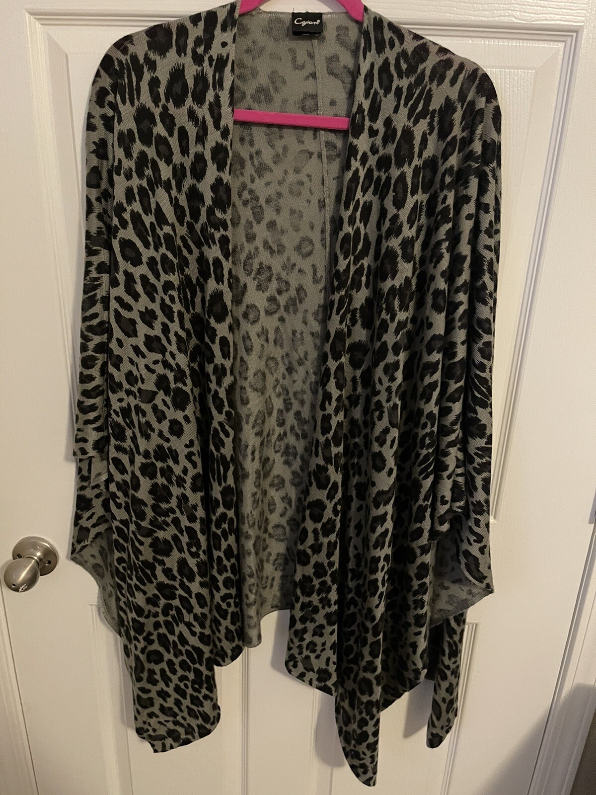 Cejon Leopard Shawl/wrap Mob Wife Animal Print | eBay
