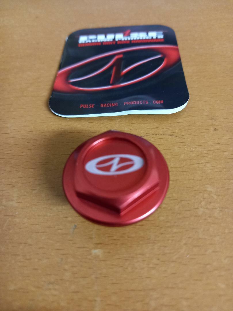 Suzuki RMZ450 2005-2022 New Pulse Racing Red alloy engine oil filler ...